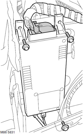 Развлекателна система: Електронен телефонен контролен блок (TCU) (Range ...